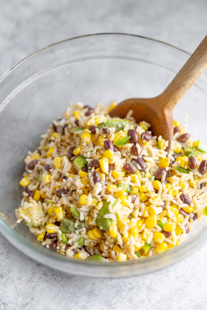 Southwestern Rice Salad - Plant Based Juniors