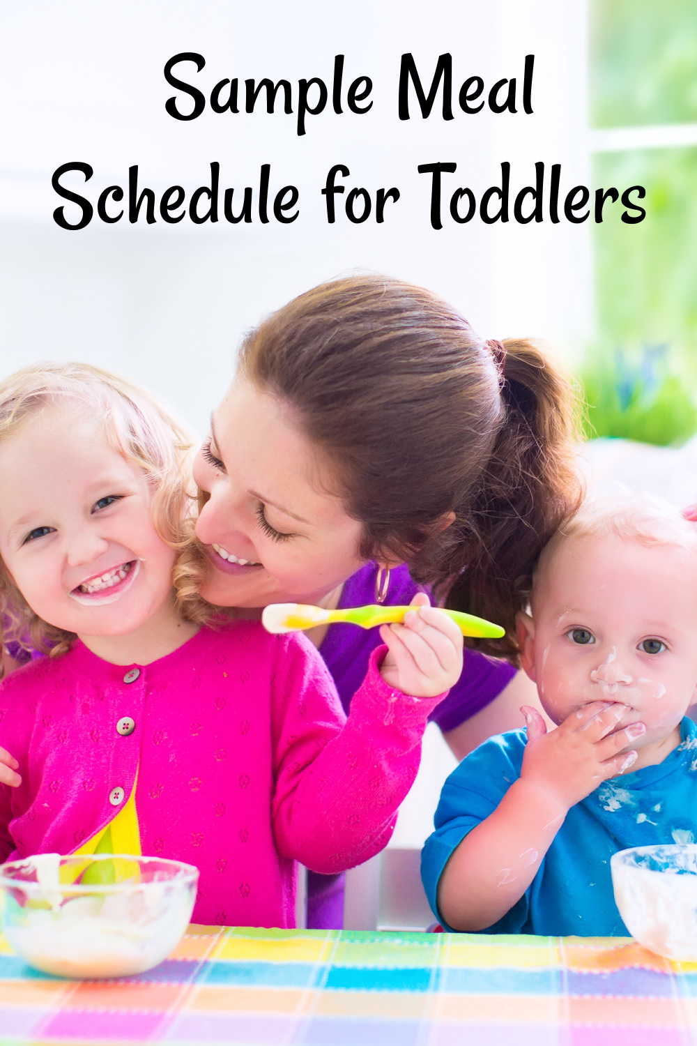 Sample Meal Schedules for Toddlers - Plant Based Juniors