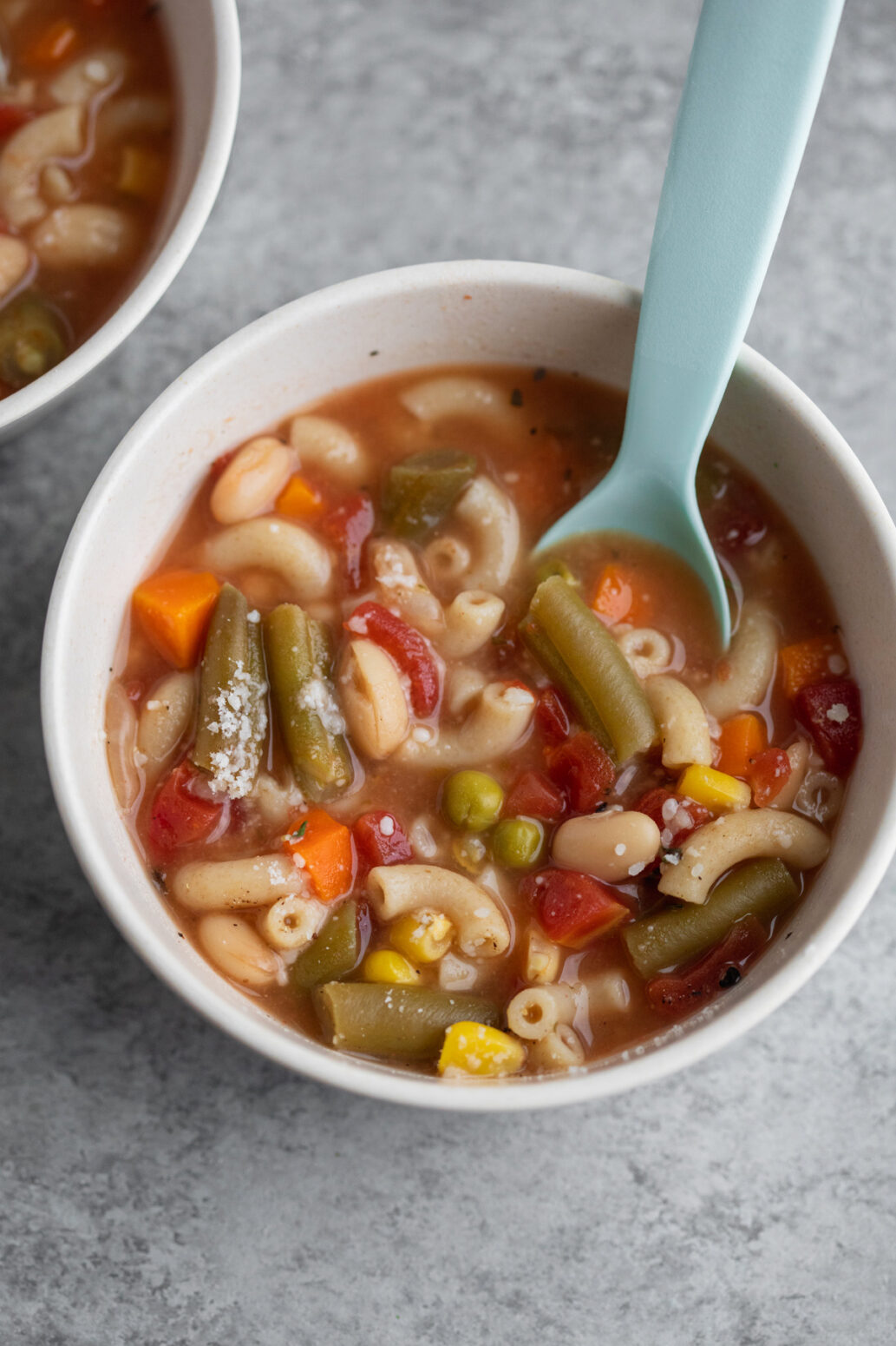 Weeknight Vegan Minestrone Soup - Plant Based Juniors
