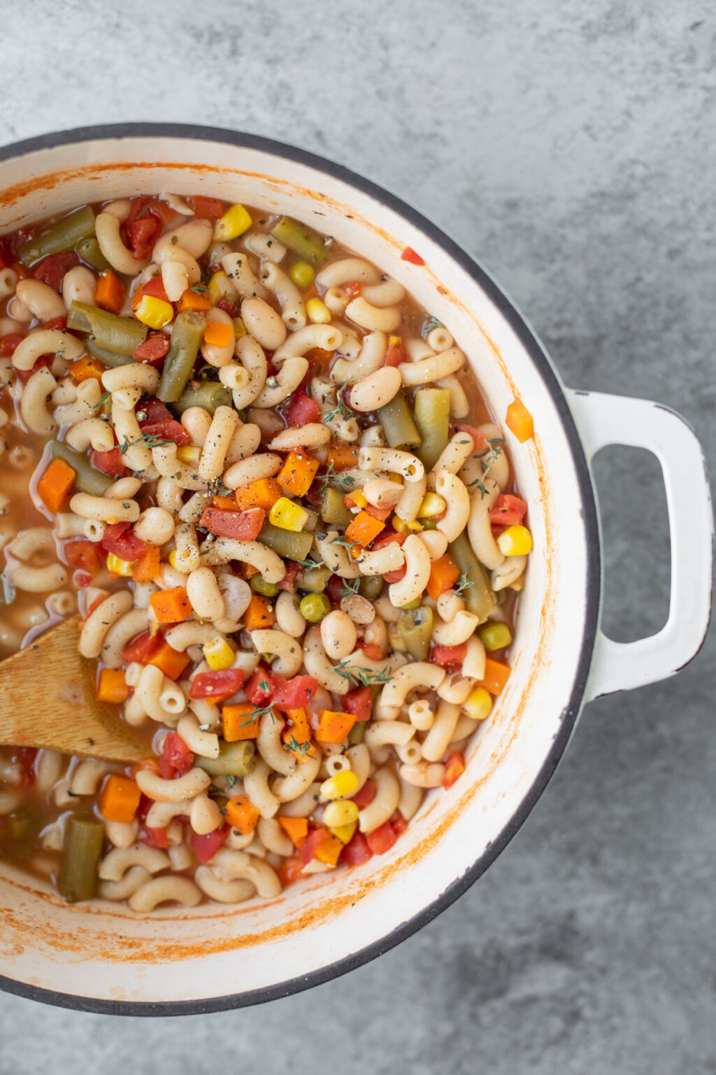 Weeknight Vegan Minestrone Soup - Plant Based Juniors