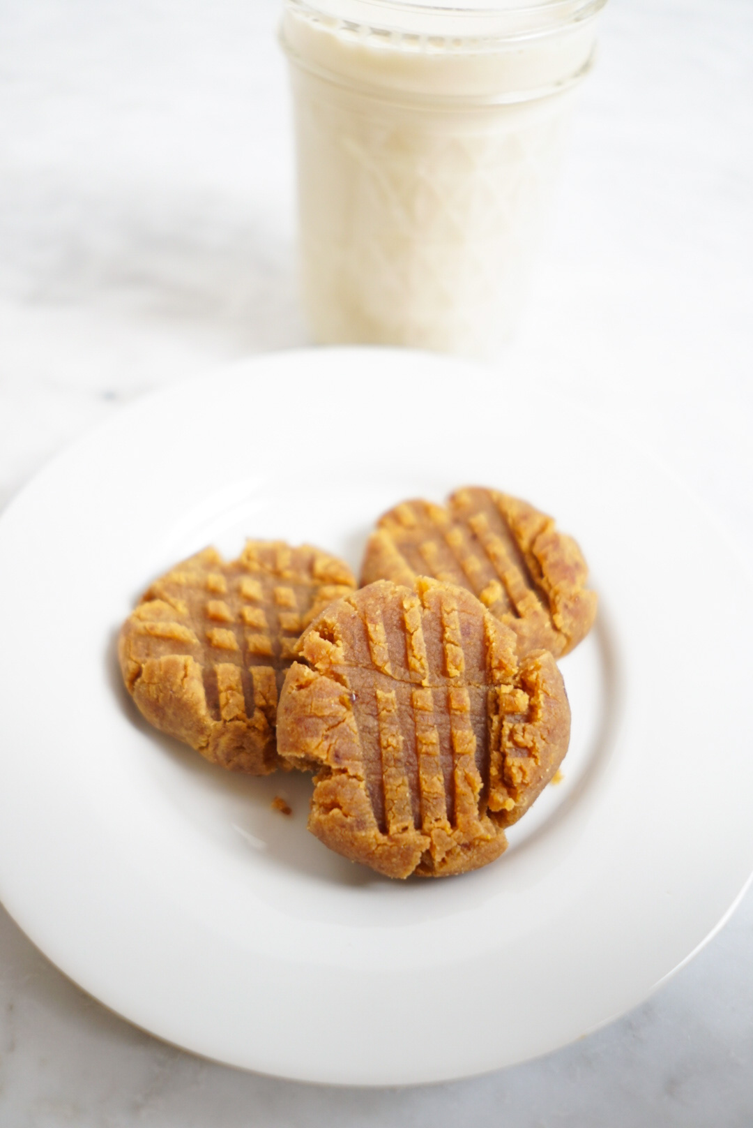 3-Ingredient Peanut Butter Chickpea Cookies - Plant Based Juniors