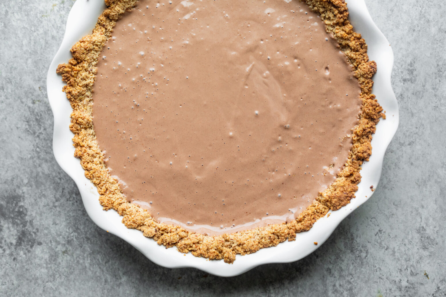 Vegan Chocolate Raspberry Pie - Plant Based Juniors