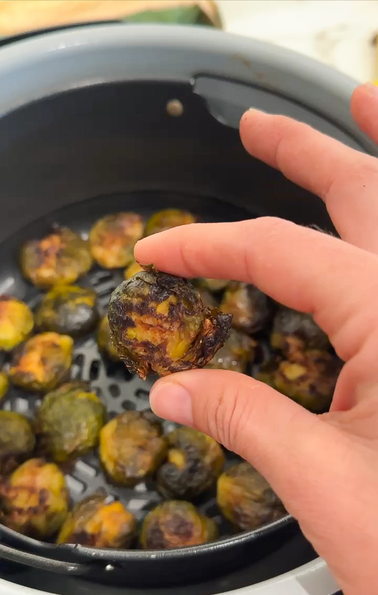 Crispy Smashed Brussels Sprouts - Plant Based Juniors