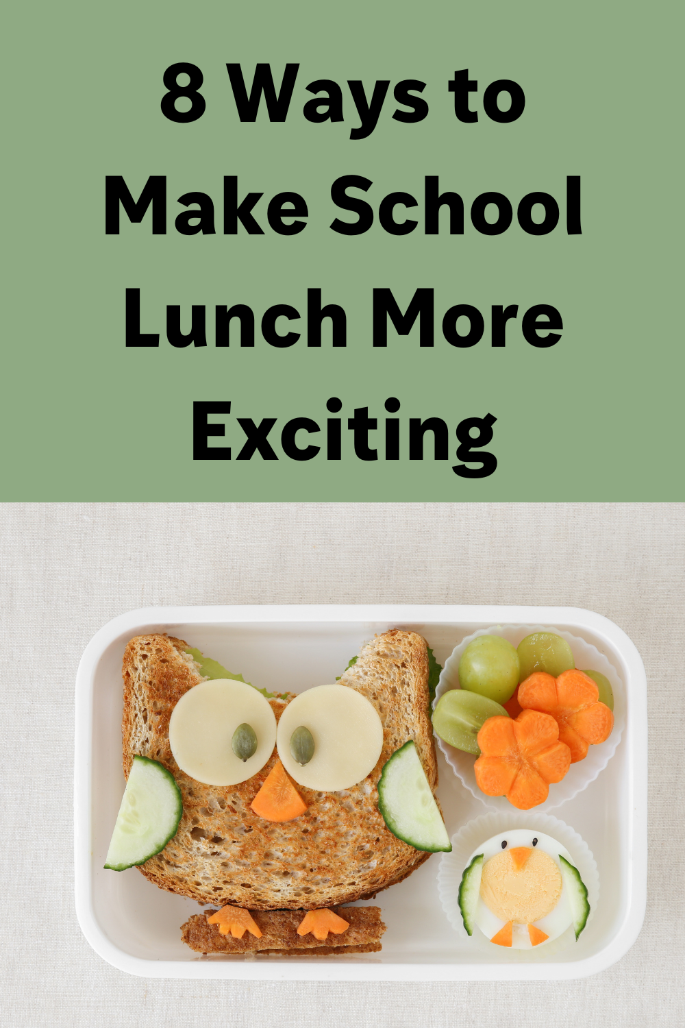 8 Ways to Make School Lunches More Exciting - Plant Based Juniors